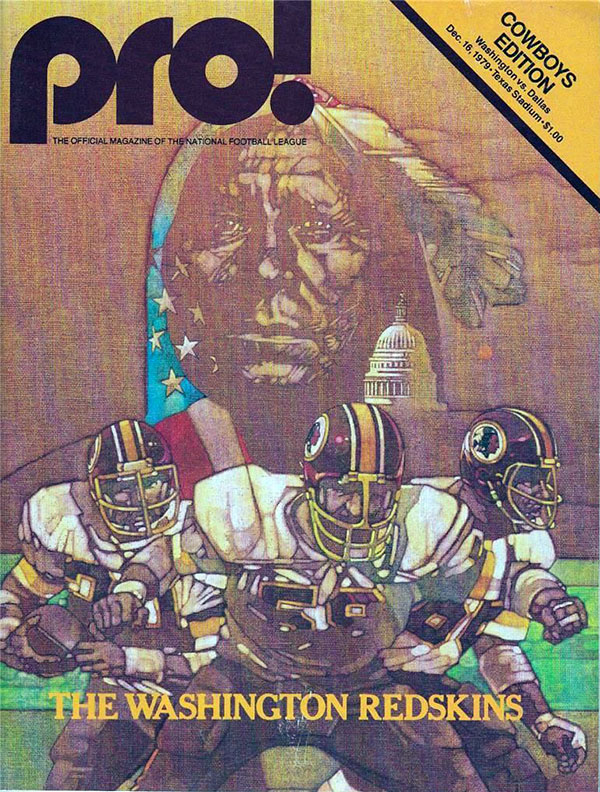 NFL Program: Dallas Cowboys vs. Washington Redskins (December 16, 1979 ...