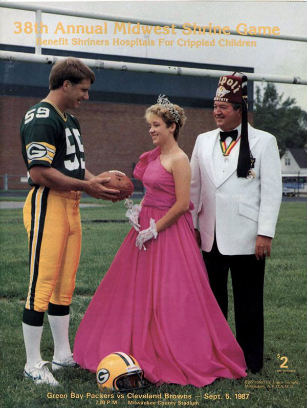 NFL Program: Green Bay Packers vs. Cleveland Browns (September 5, 1987 ...