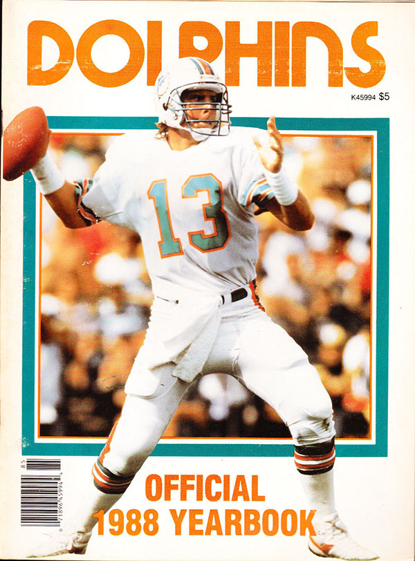NFL Yearbook: Miami Dolphins (1988) | SportsPaper.info