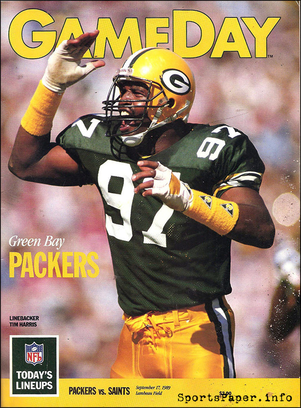 NFL Program: Green Bay Packers vs. New Orleans Saints (September 17 ...