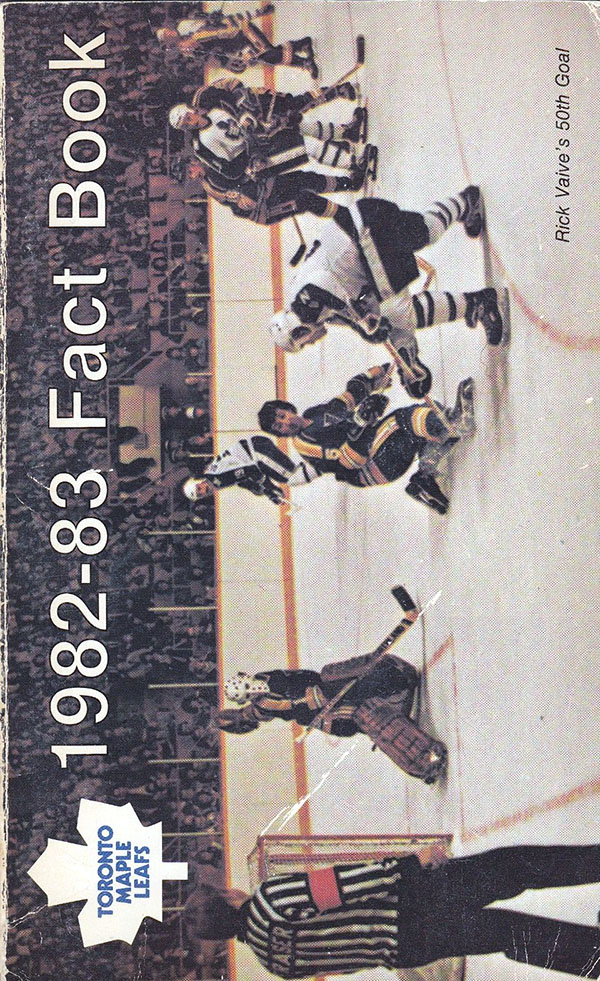 NHL Media Guide: Toronto Maple Leafs (1982-83) | SportsPaper.info